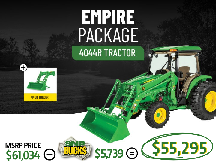 4044R Tractor Package | Empire Package - Sydenstricker Nobbe Partners