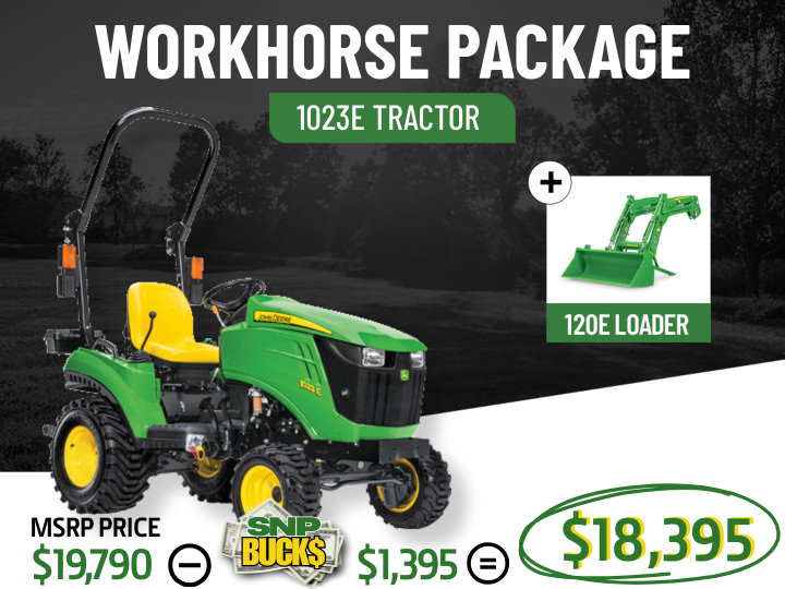 1023E Tractor Package | Workhorse Package - Sydenstricker Nobbe Partners